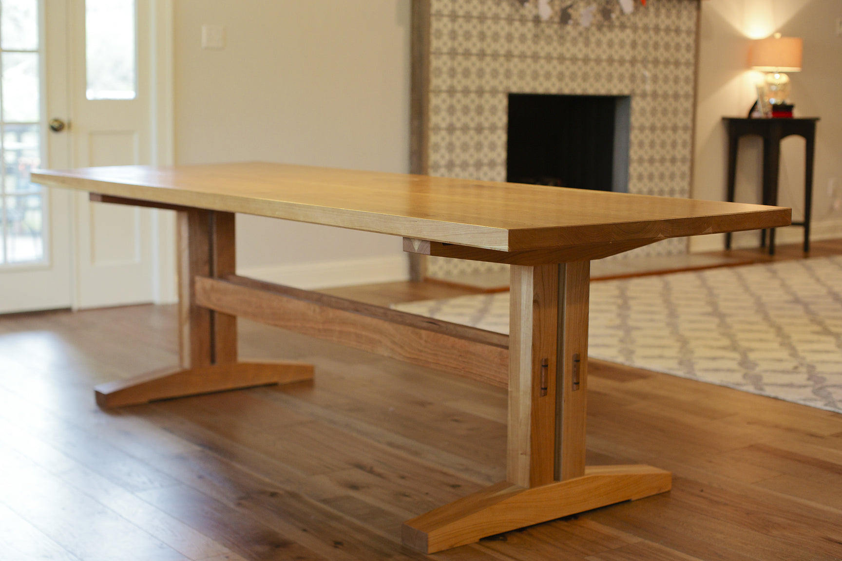 Watford Trestle Table – Andy Rawls Fine Texas Woodcraft